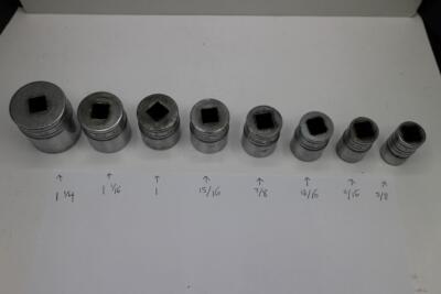 Misc set of 8 Snap On sockets | eBay