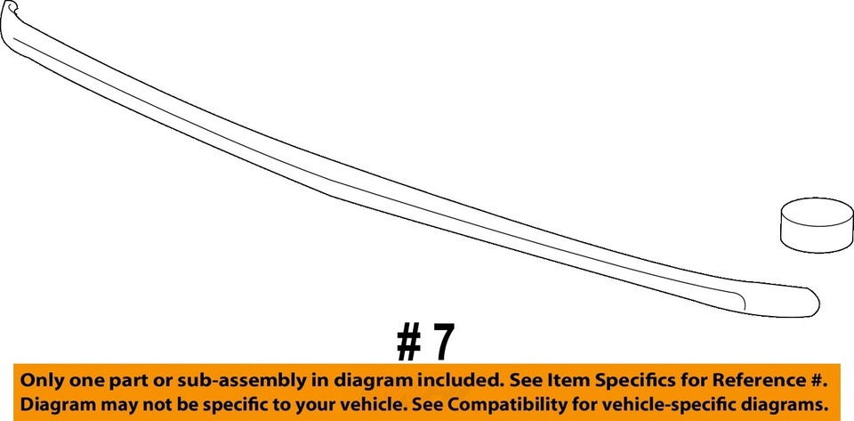 GM OEM 11-14 Silverado 2500 HD Hood Exterior Trim-Front Molding ...