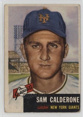 1953 Topps High # Sam Calderone #260 Rookie RC 0ls | eBay
