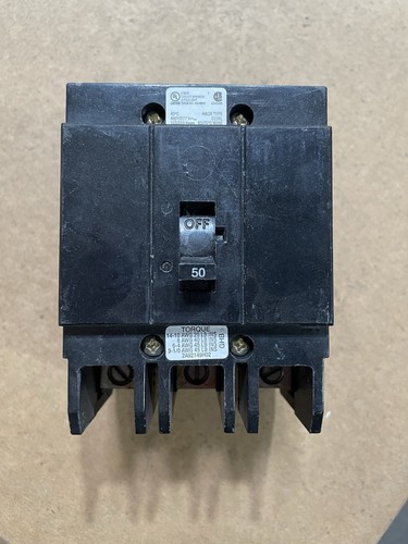 EATON Cutler-Hammer GHB3050 50 Amp 480/277 Vac 3 Pole Circuit Breaker ...