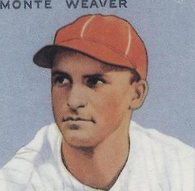 1983 Renata Galasso 1933 Goudey Reprints - Monte Weaver #111 for sale ...