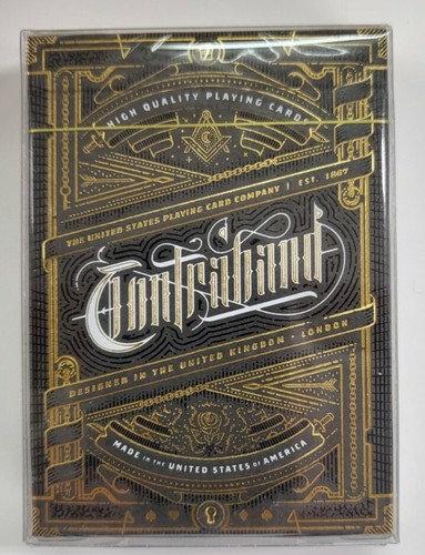 Contraband Playing Cards Theory 11 New Sealed USPCC | eBay