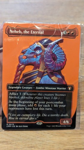 Large Pin- Magic the Gathering Barcelona Exclusive - Neheb - EDH MTG | eBay