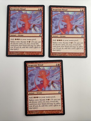 Desperate Ritual Modern Masters Regular X3 Mtg | eBay