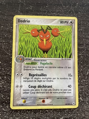 DODRIO HOLO - POKÉMON 33/101 EX LÉGENDES OUBLIÉES PROCHE DU NEUF FR | eBay
