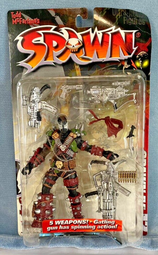 MCFARLANE 1998 SPAWN IV SERIES 12 Gun 5 Weapons Comic Action Figure Toys NIP | eBay