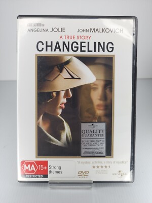 Changeling DVD, 2008 true story John Malkovich Angelina Jolie | eBay