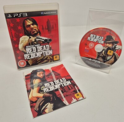 Red Dead Redemption PlayStation 3 PS3 Complete w/Manual & Map Rockstar ...