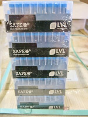 NEW LVL SAFE 2D LX 1000ul Tube, side coded, Case of 10x5 racks, 4C-X10 ...