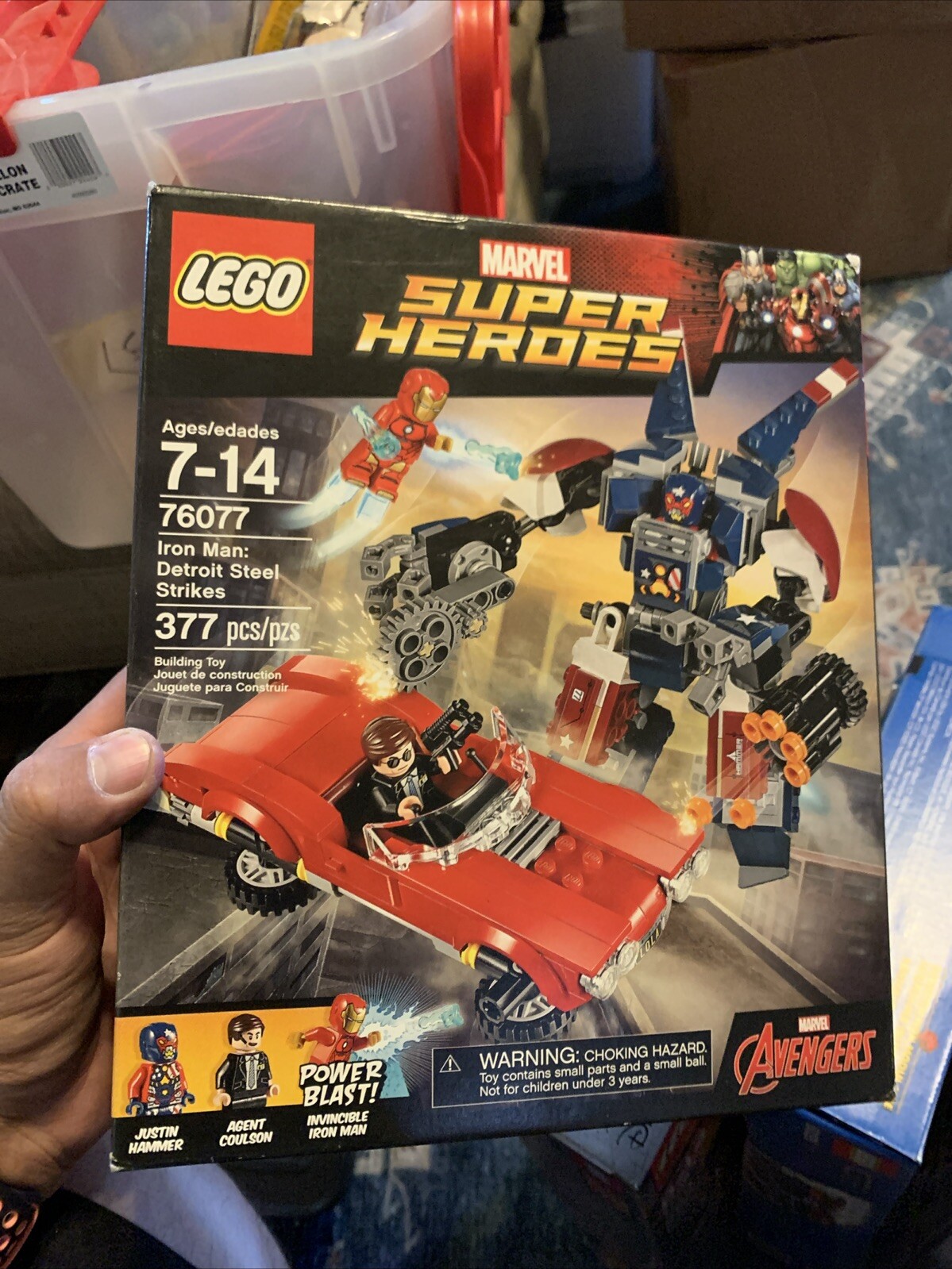 LEGO Marvel Super Heroes Iron Man: Detroit Steel Strikes 76077 Avengers Sealed