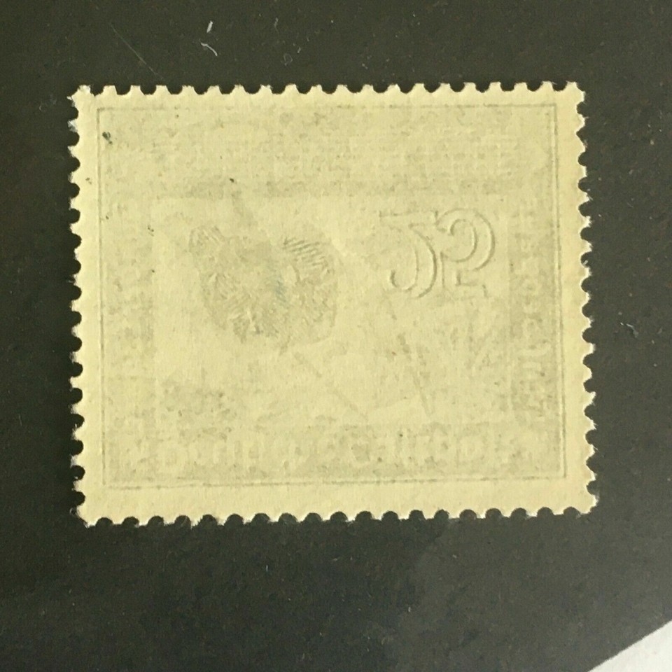 1938 Germany Postal Stamp cat C 59 60 MNH Value 42.50 Air Ship Gondola ...