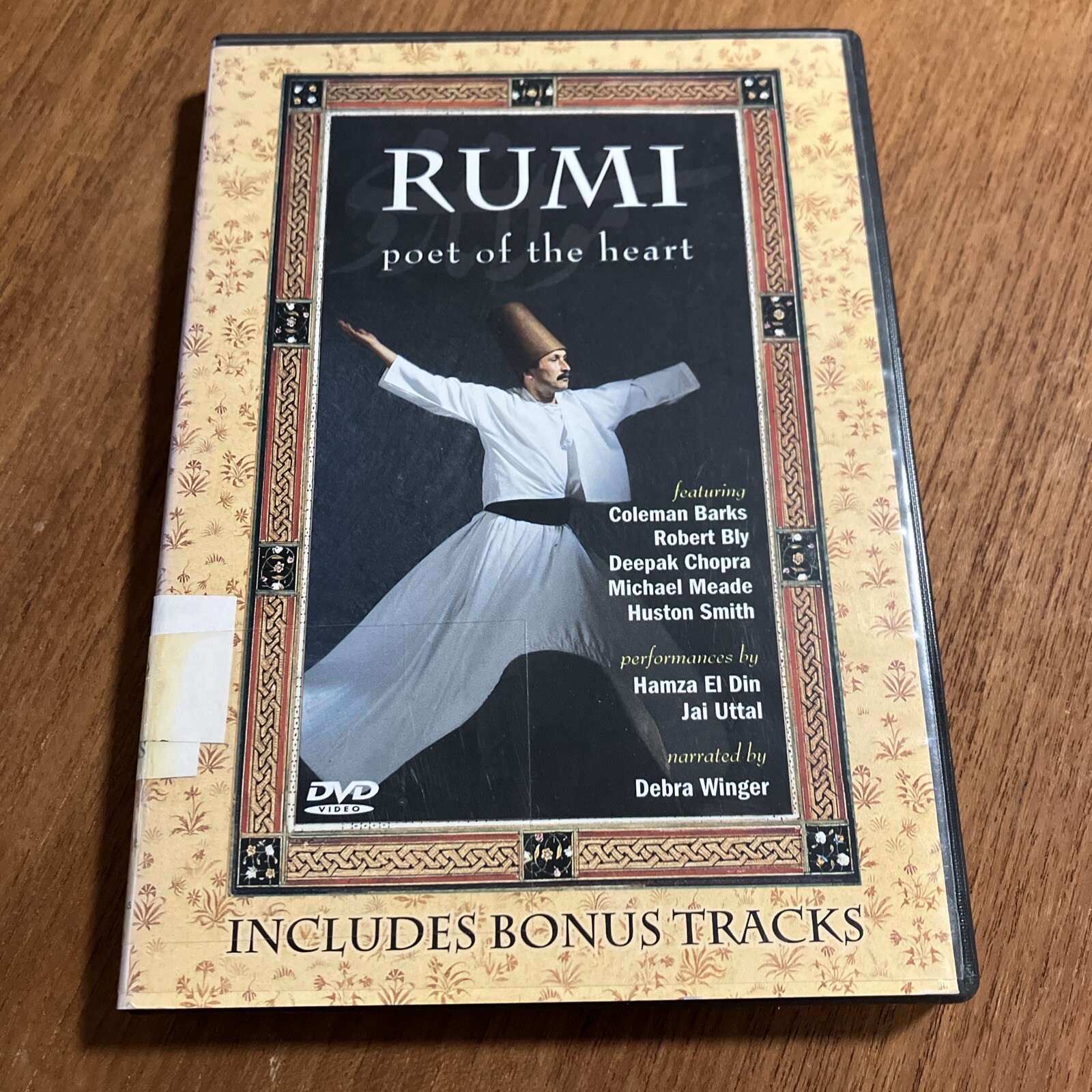 Rumi: Poet of the Heart (DVD, 2004) 58 minutes, narrated by Debra ...