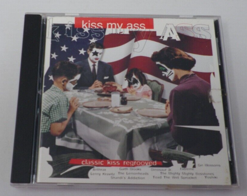KISS CD Kiss My Ass: Classic Kiss Regrooved by Various Artists ‘94 ...