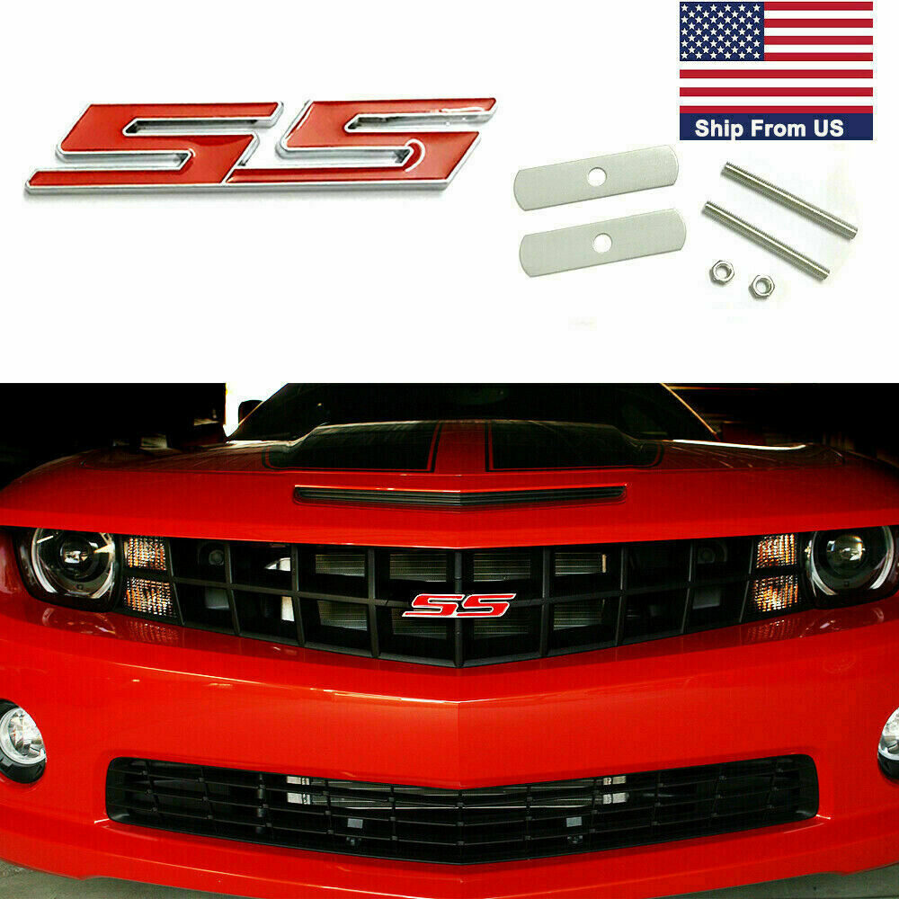 1x SS grill badge or trunk badge Emblem 3D Decal for chevy Series | eBay