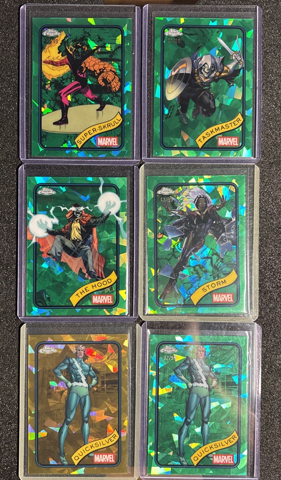 2025 Marvel Topps Chrome sapphire cards Please Read Description!!! | eBay