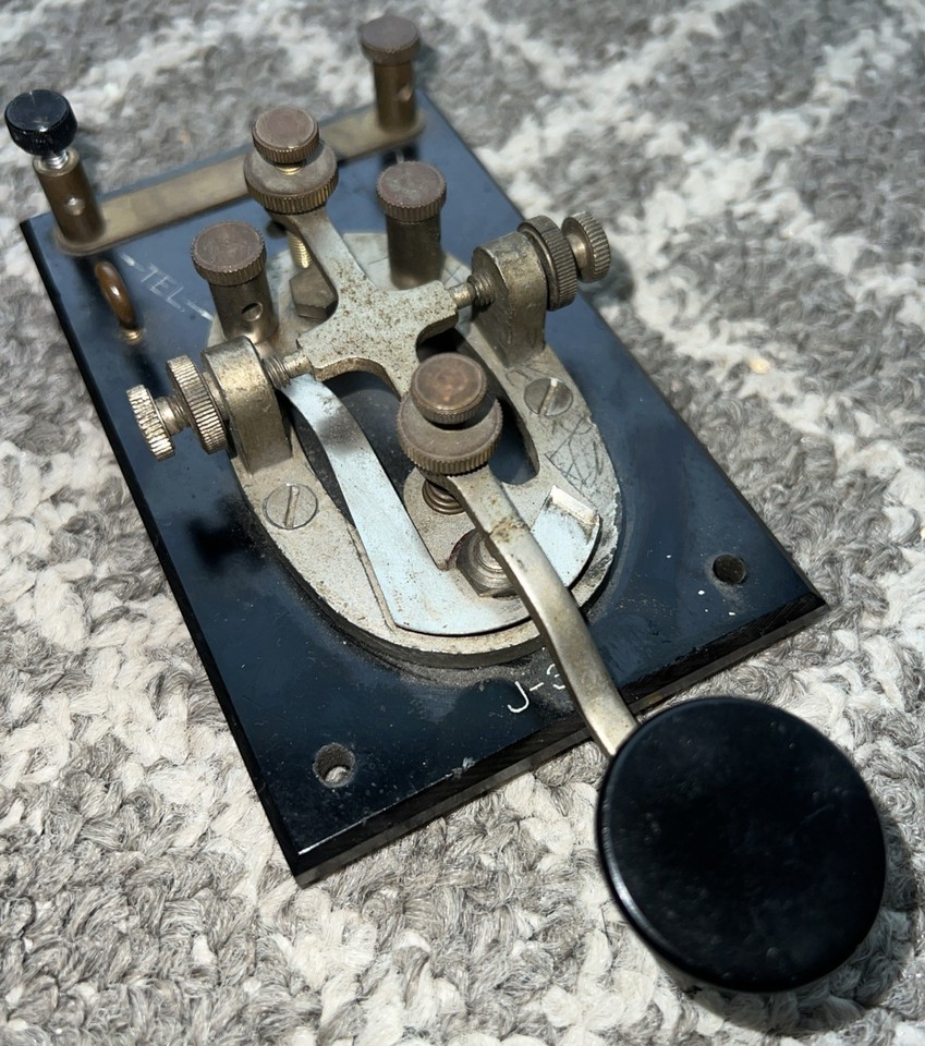 J-38 Military Telegraph Key Keyer Morse Code WWII Signal Corps Nice ...