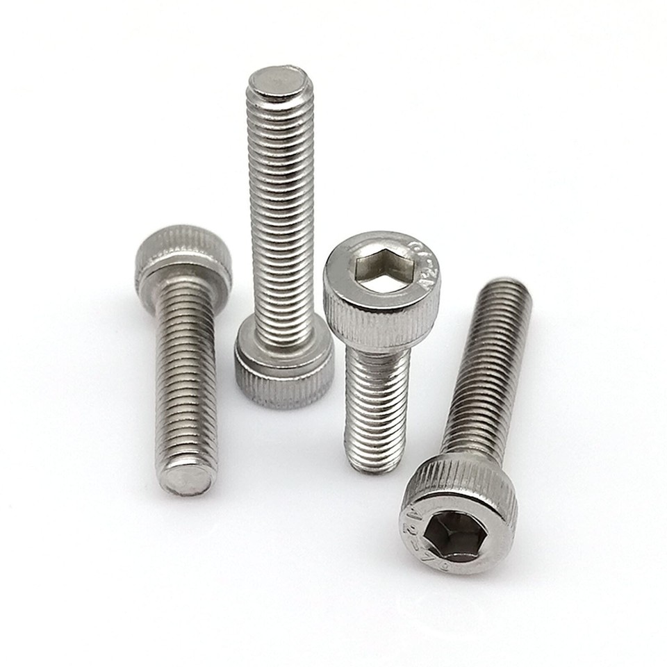 M1.6-M8 SUS304 Allen Hexagon Hex Socket Cap Head Screw Bolt Nut Washer ...
