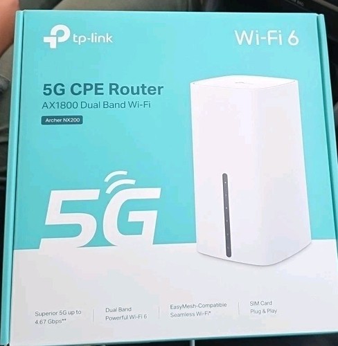 TP-Link Archer NX200 AX1800 Mbps WiFi 6 5G CPE router SIM slot 4.67 ...