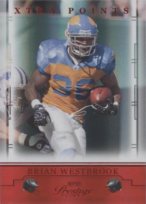 2008 Prestige - Brian Westbrook #75 Xtra Points Red /100 for sale ...