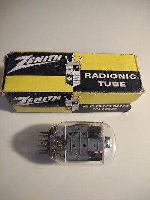 Vintage Zenith 12 Prong Radionic Tube 6JN6 Electronics Parts and ...