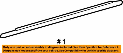 75710-48060 Toyota Moulding assy, front door belt, rh 7571048060, New ...