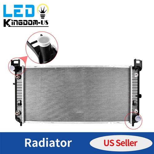 34" Radiator For Chevy Silverado Suburban 1500 2500 Tahoe GMC Yukon 5.3 ...
