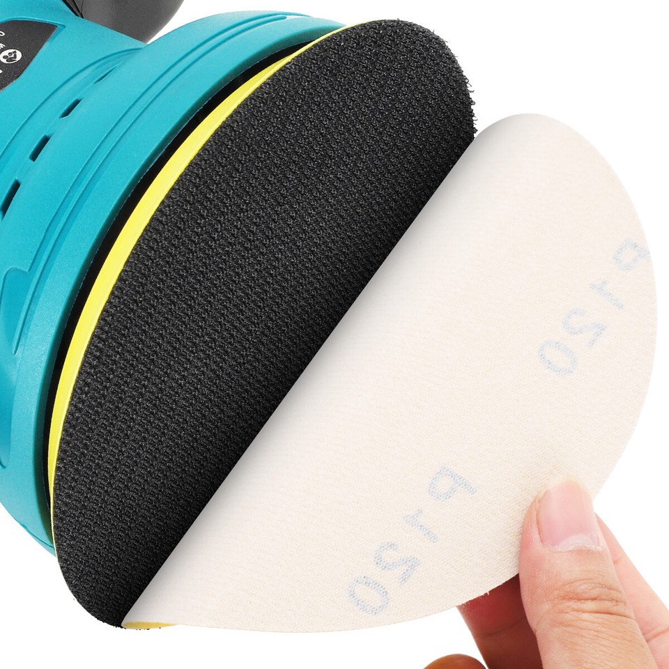 100PCS 6 inch Hook Loop Sanding Discs 100 Grit Orbital DA Sander Paper ...