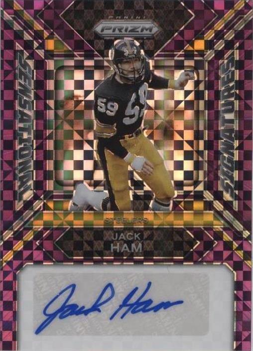 2023 Panini Prizm - Sensational Signatures Jack Ham #SS-JH Purple Power ...