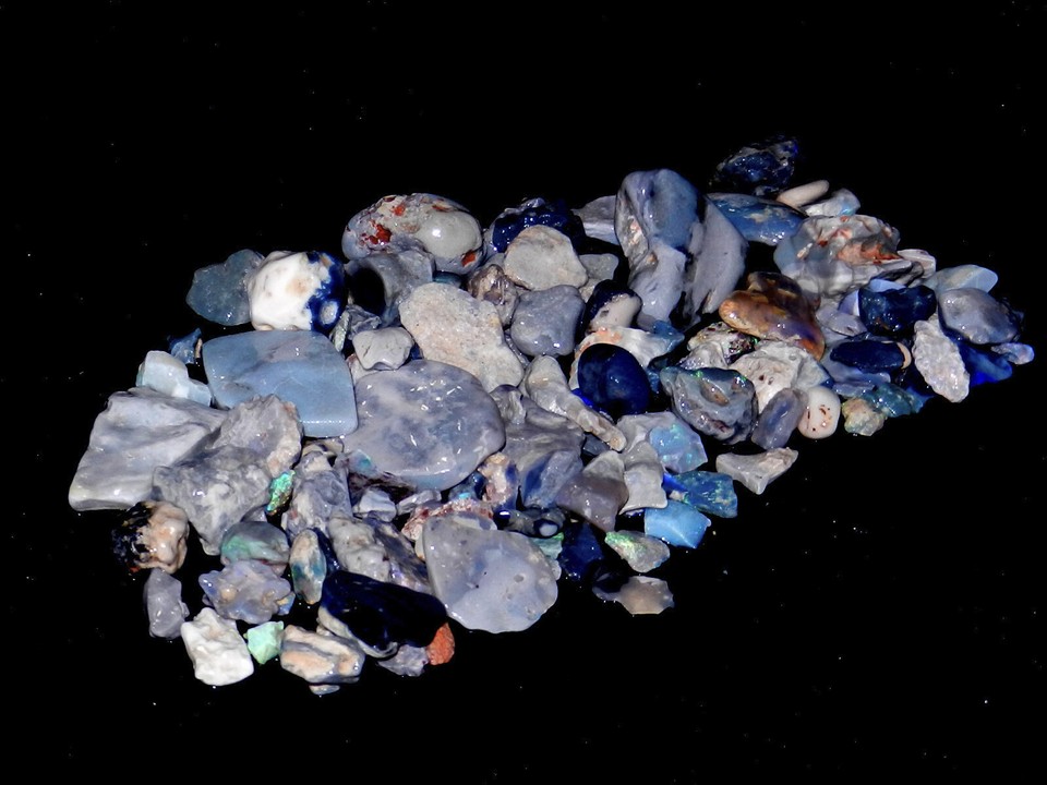 581.80 Cts AUSTRALIAN LIGHTNING RIDGE ROUGH BLACK OPAL,"COLOR" | eBay