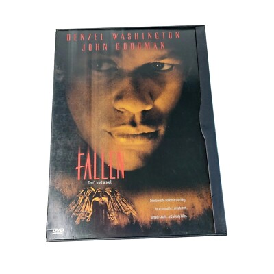 Fallen DVD Movie Denzel Washington 1997 Rated R 53939643428| eBay