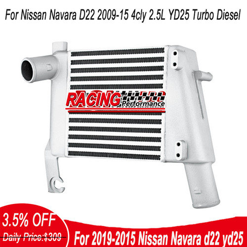 Upgrade Intercooler Suit 08-15 Nissan Navara D22 4CLY YD25DDTi 2.5L ...