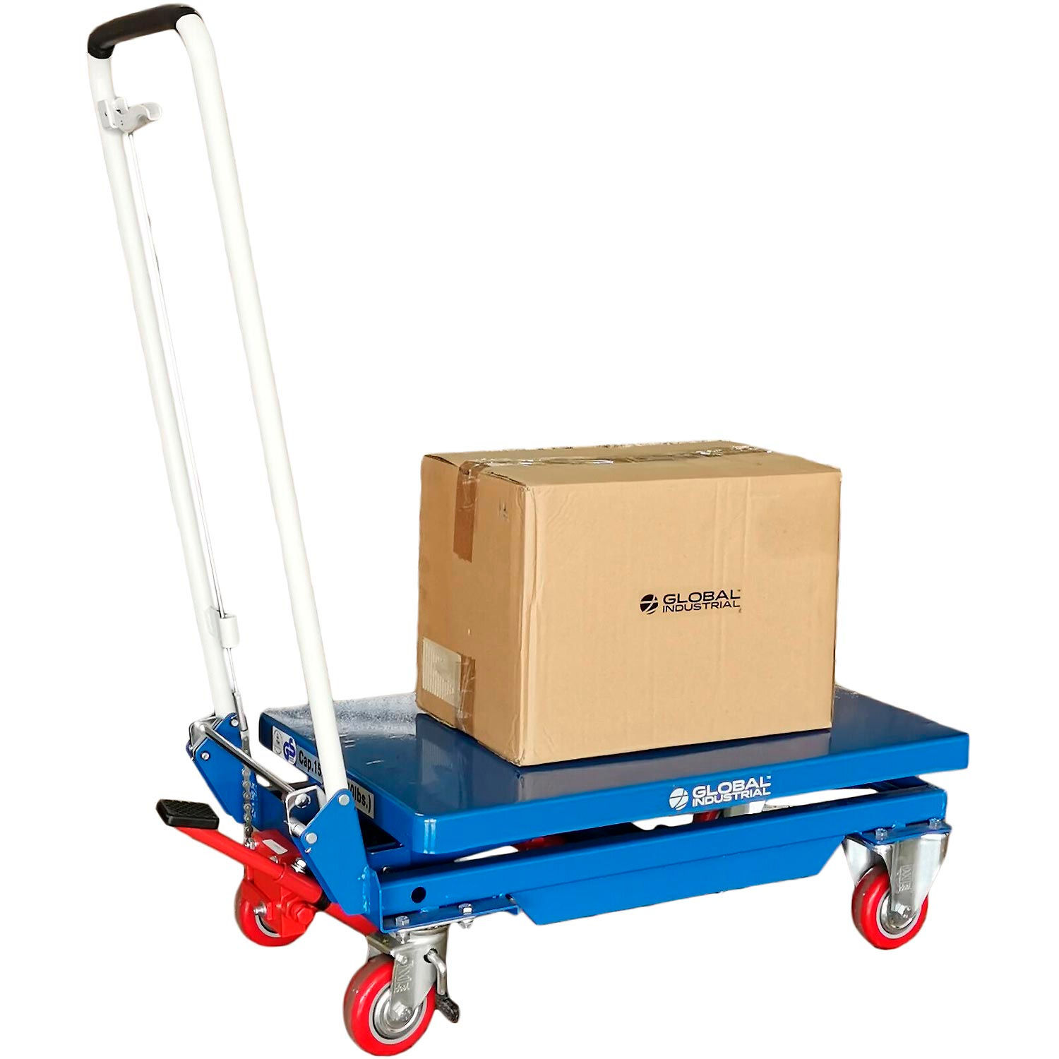 Global Industrial BS15 Lift Table - Blue (168073) for sale online | eBay