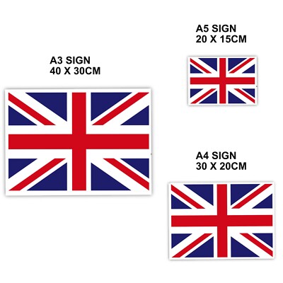 Union Jack Flag Metal Aluminium Sign / Plaque | eBay UK