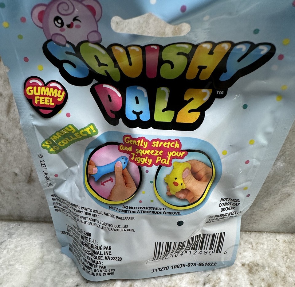 SQUISHY PALZ GUMMY FEEL SQUISHY SENSORY TOY. 4+ Stress Relief | eBay