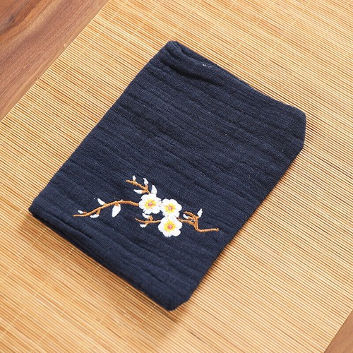tea towel water absorbent cloth embroidered cotton linen towel no ...