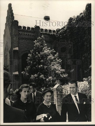 1964 Press Photo Former Governor William Pettus Hobby funeral ...