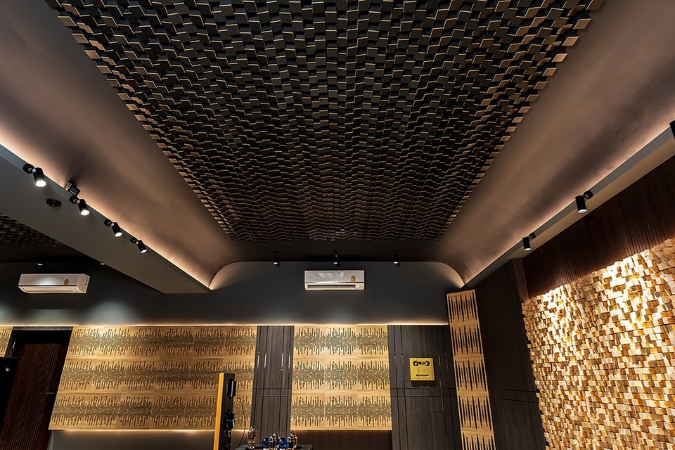 (2 Pack) — Sound Acoustic Studio Diffuser «Sirius» | 20"x20"x6" | 2D ...