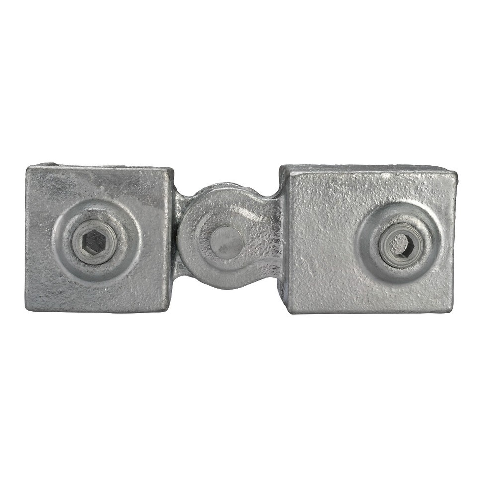 Industrial Handrail Galvanised Mild Steel Square Key Clamp Fittings Box ...