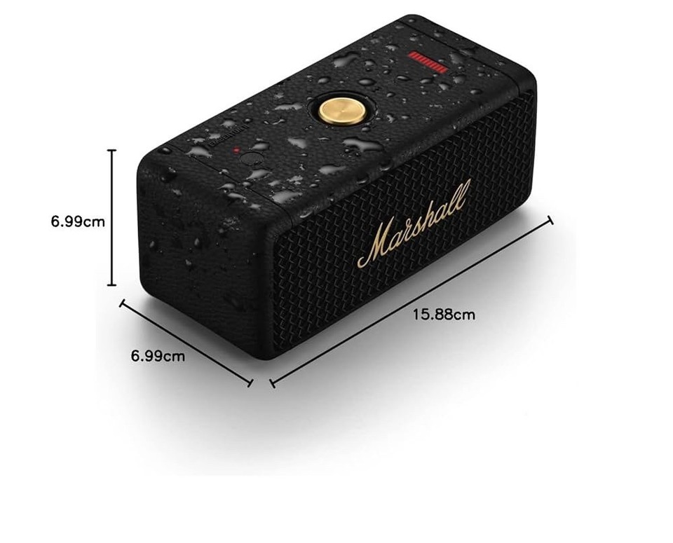 Marshall Emberton II Portable Bluetooth Speaker, Wireless & Water ...
