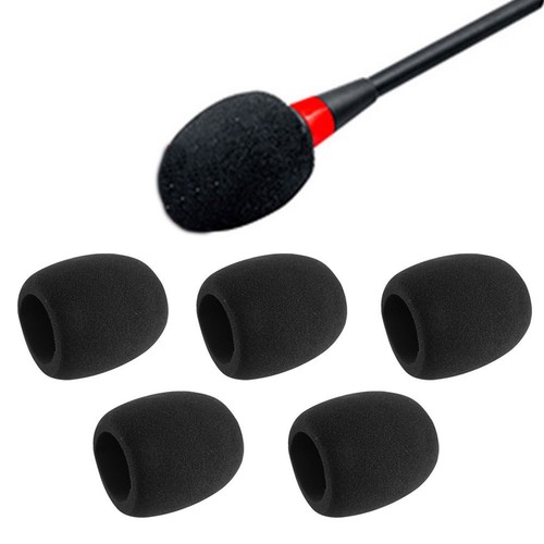 5x Headset Microphone Foam Windscreen Desktop Mic Windshield 0.7 ...