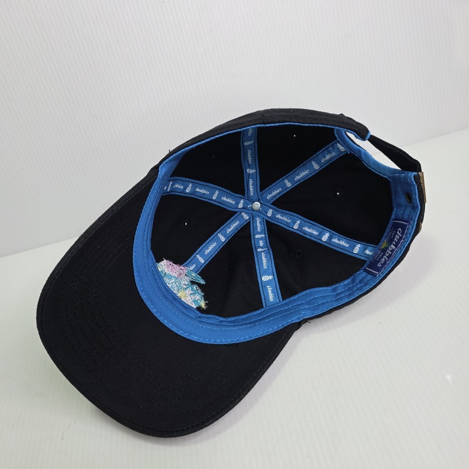 Chubbies Hat Cap Mens Strapback Black Toucan Beach Tropical Embroidered ...