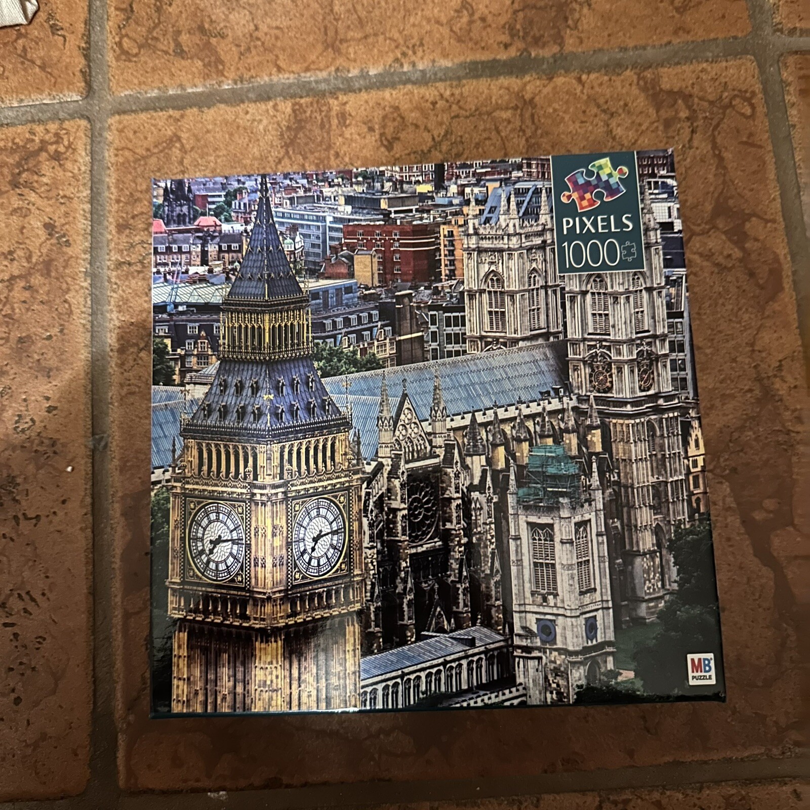Cardinal MB Pixels "Big Ben Westminster Abbey" 1000 Piece Jigsaw Puzzle ...