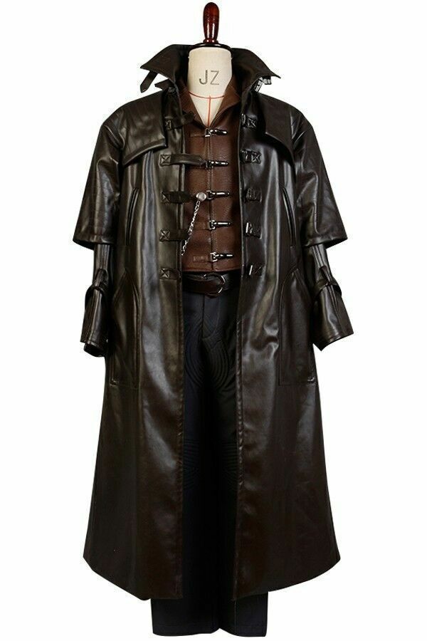 Abraham Van Helsing Costume Hunter of Monsters Cosplay Vampire Hunter ...