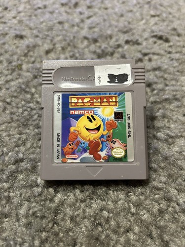 Vintage 90s Pac-Man (Nintendo GameBoy, 1993) Original Game Boy ...