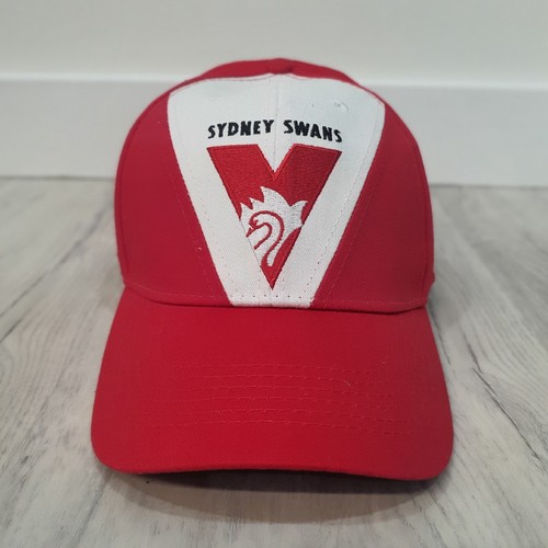 SYDNEY SWANS AFL CAP HAT RED AND WHITE SYDNEY MEMBERS HAT 2017 | eBay ...