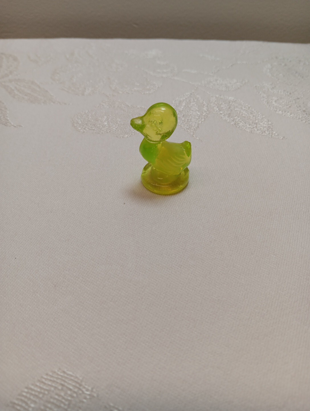 Boyd Glass Debbie Duck Yellow Uranium Glass 1 3/8 inch H Vintage | eBay