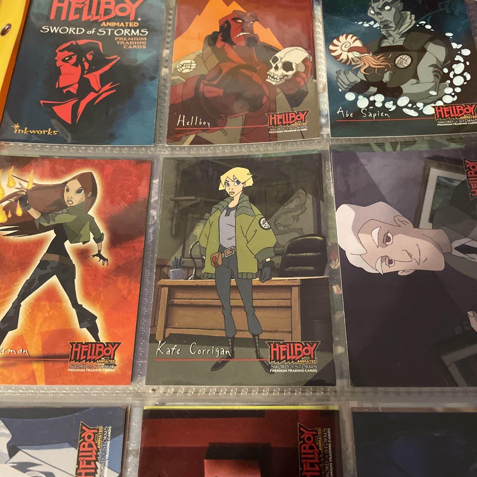 2006 Hellboy Sword of Storms 72 card set by Inkworks | eBay