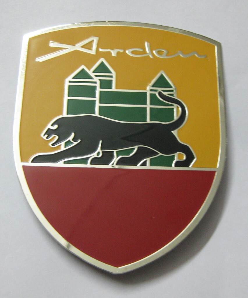 ADAC - Arden Car Badge emblem logos mg jaguar triumph audi porsche vw ...