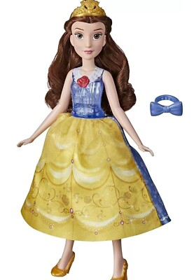 Disney Princess Spin and Switch Belle, Quick Change Fashion Doll Beauty ...