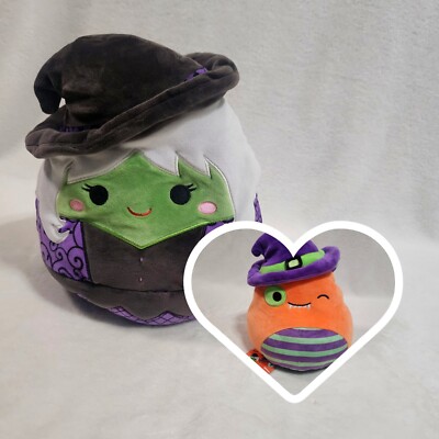 NWT Flipamallow By Squishmallows Miraposa & Charlon 8" Reversible Plush ...